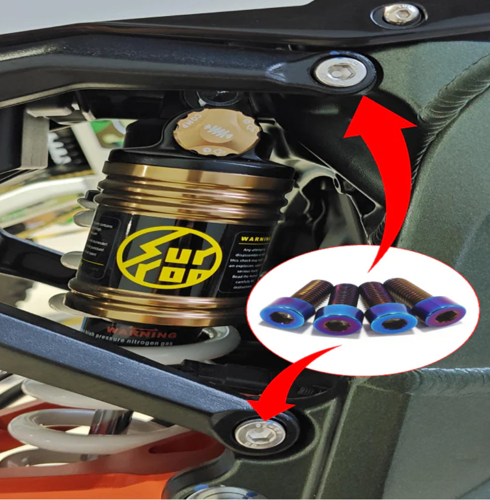 All Emoto Titanium Subframe Bolts (set of 4) – EmotoTintz